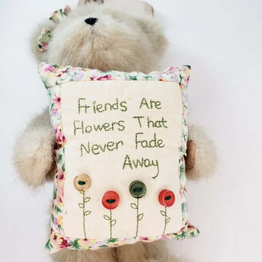 Boyds Bears | Toys | Boyds Bear Head Bean Collection Tan Plush Jointed ...